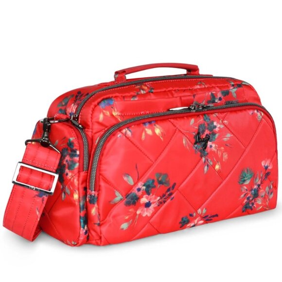 lug | Bags | Lug Trolley 2 Crossbody Bag Bouquet Red | Poshmark